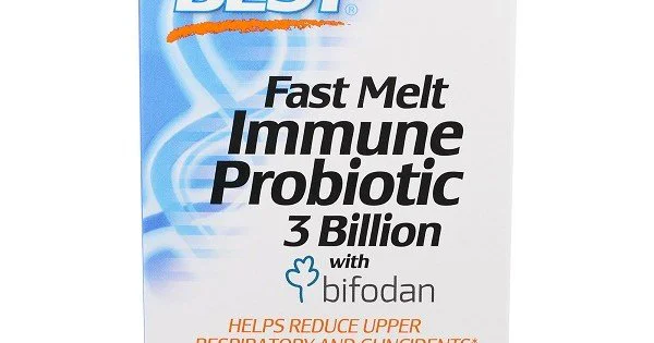 Doctor's Best Fast Melt Immune Probiotic 3 Billion with Bifodan